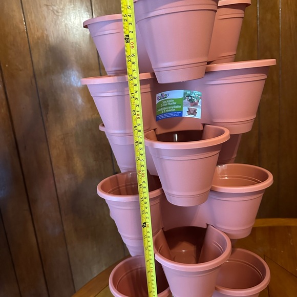 garden collection | Kitchen | 6stackable 3 Tier Planter Color Terracota ...